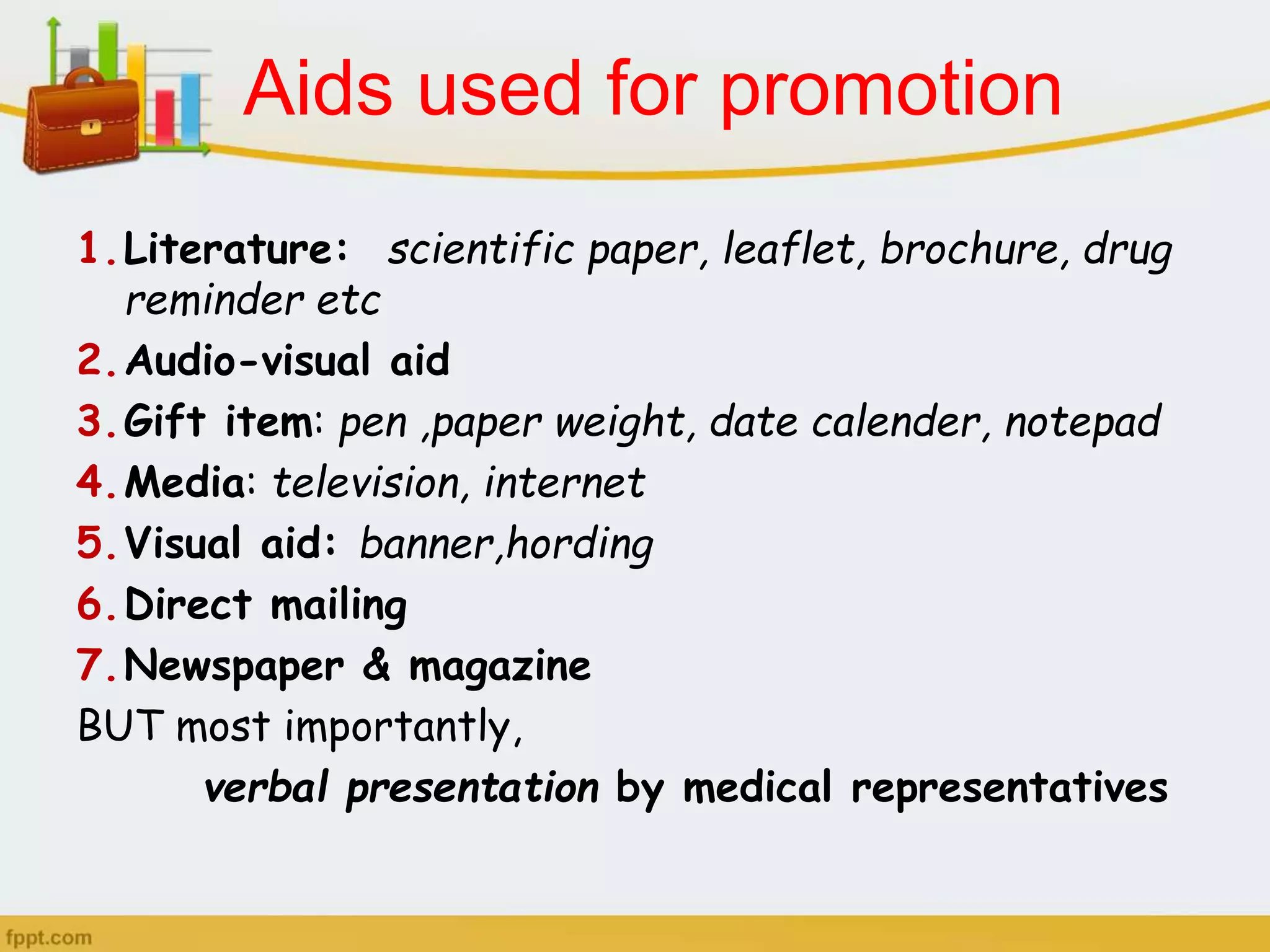 Promotional drug literature | PPT