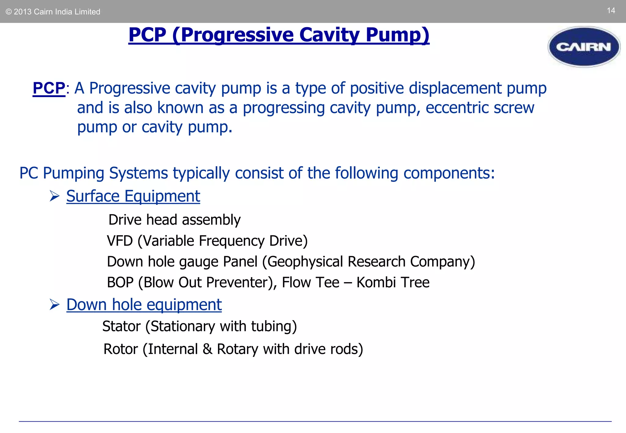 well pad operations - PCP | PPTX