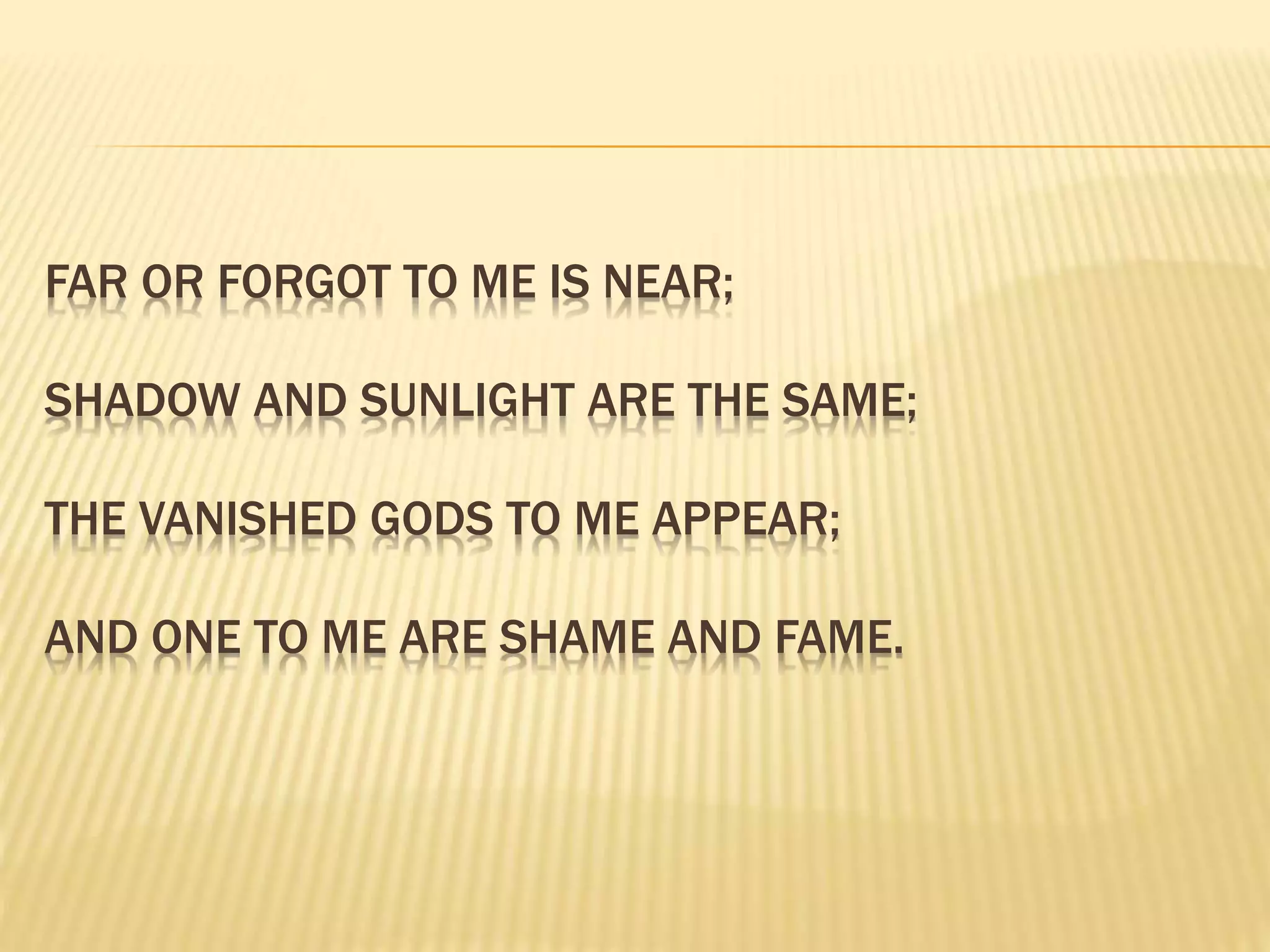 Brahma poem by R.W.Emerson | PPTX