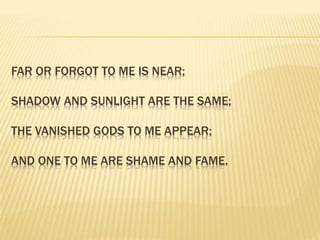 Brahma poem by R.W.Emerson | PPTX