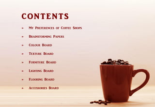 Coffee Shop Lookbook (Restaurant Design) | PDF