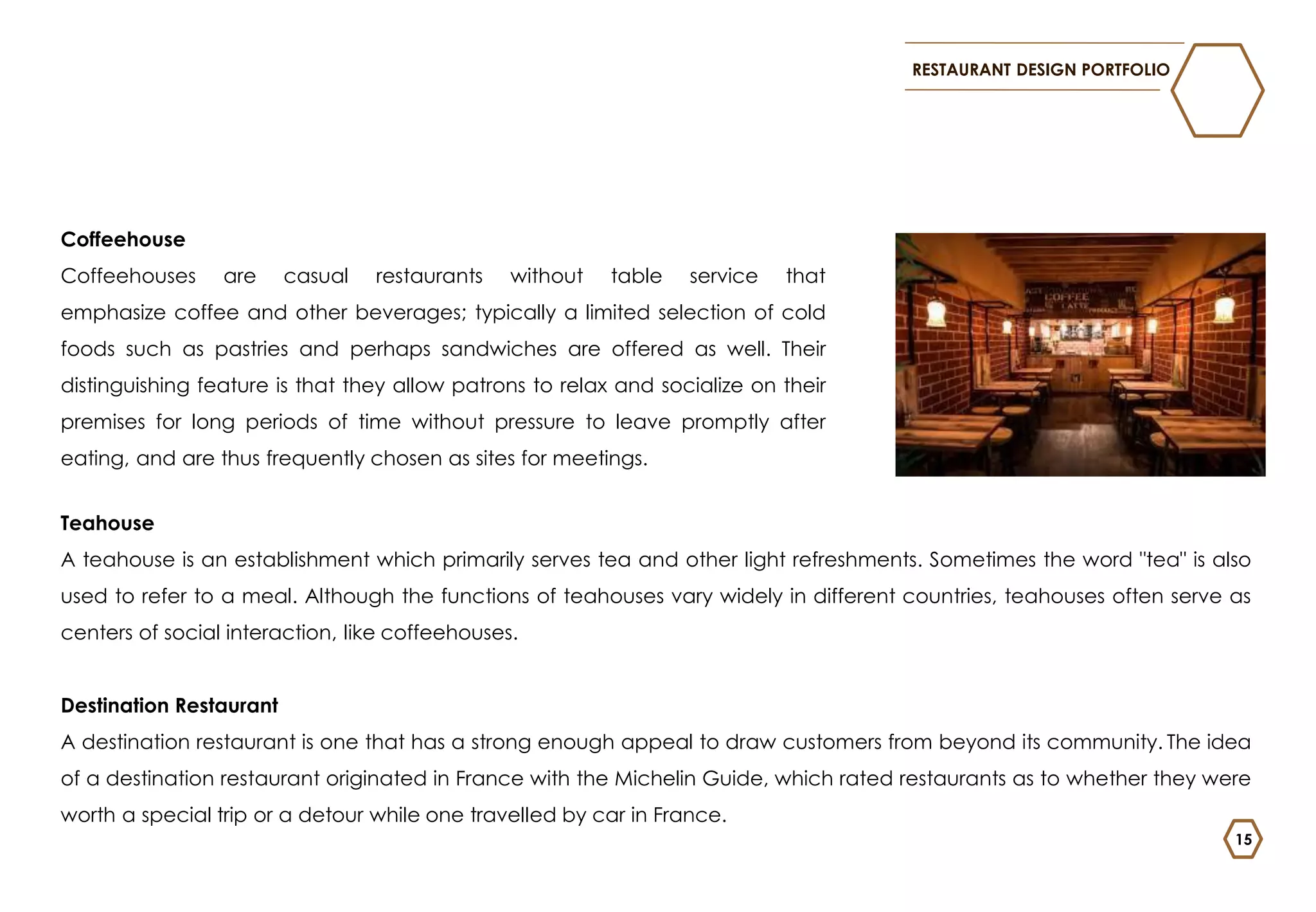 Restaurant Design Portfolio | PDF
