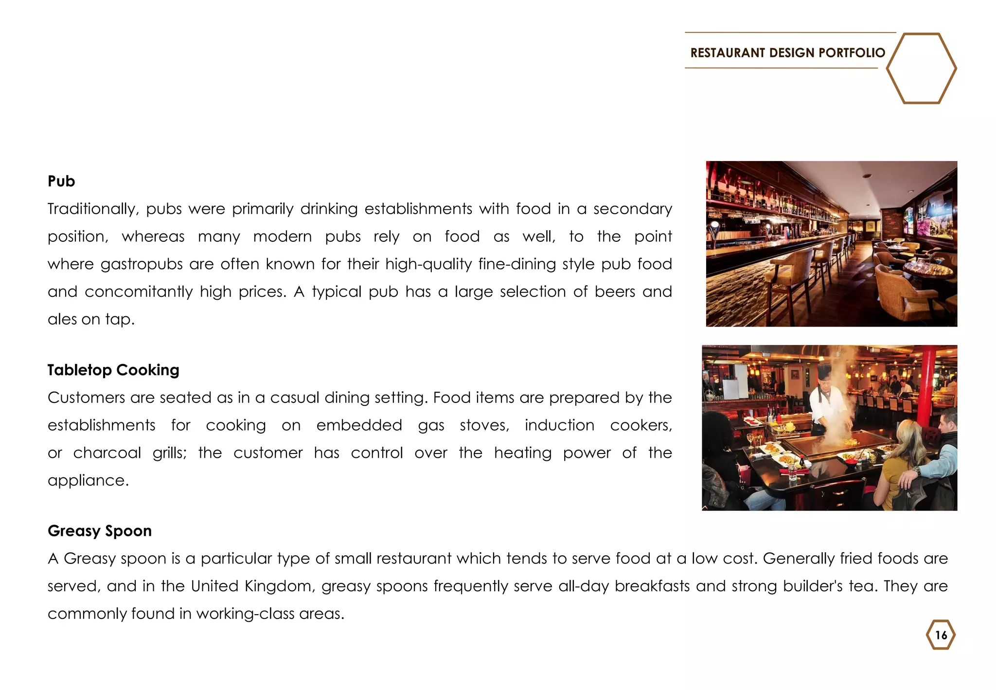 Restaurant Design Portfolio | PDF