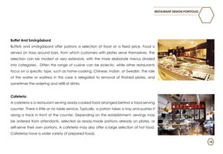 Restaurant Design Portfolio | PDF