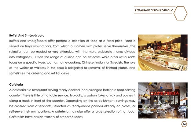 Restaurant Design Portfolio | PDF