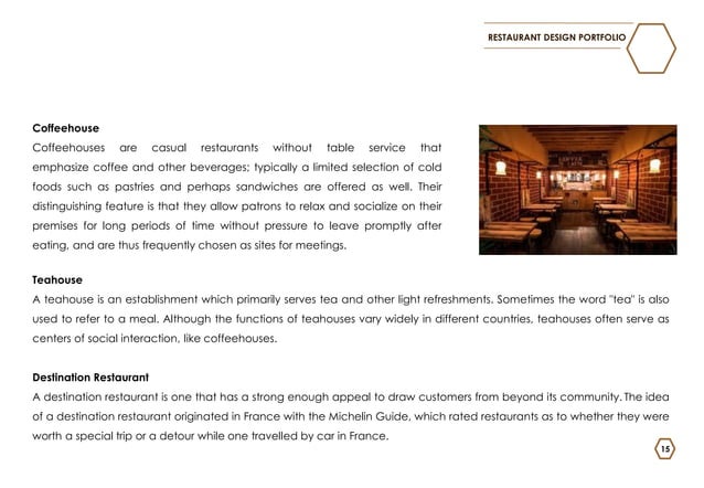 Restaurant Design Portfolio | PDF