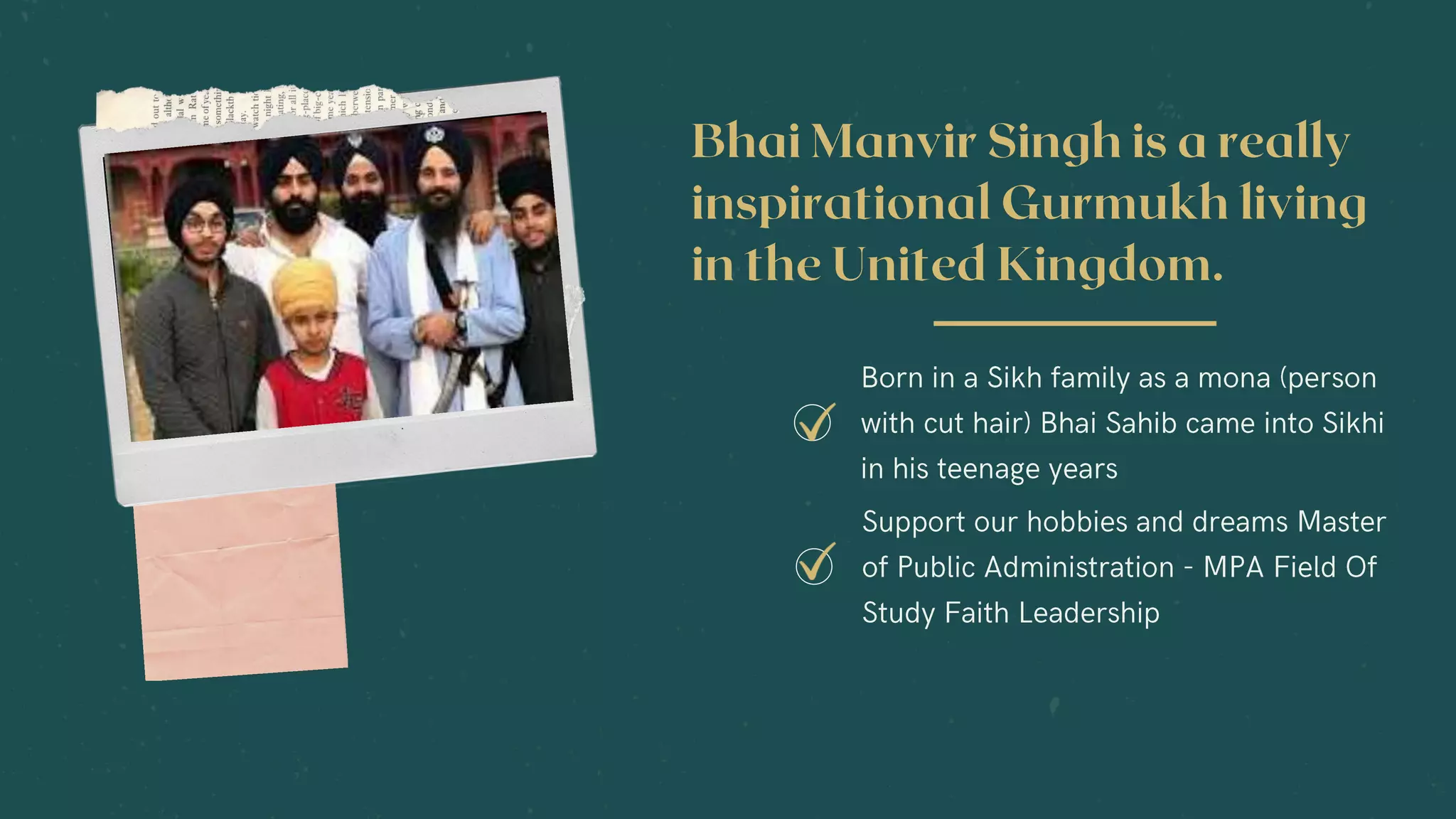 Bhai manvir singh | A spiritual artist | PPTX | Sikhism | Religion ...