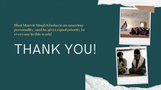 Bhai manvir singh | A spiritual artist | PPTX