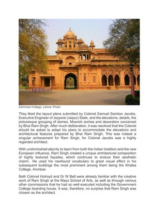 Bhai Ram Singh (1858–1916) was one of pre-partition Punjab's foremost ...