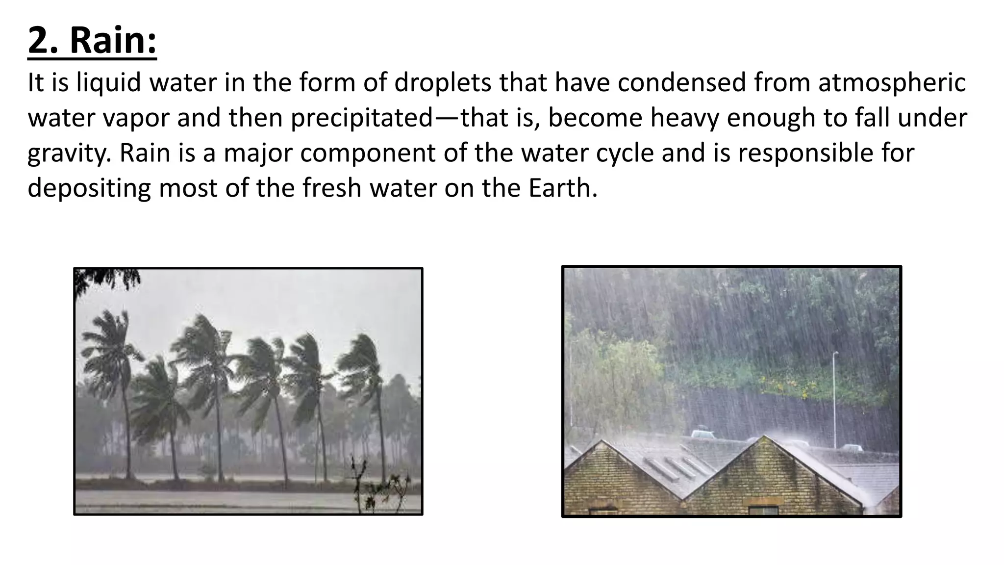 FROMS & TYPES OF PRECIPITATION | PPTX