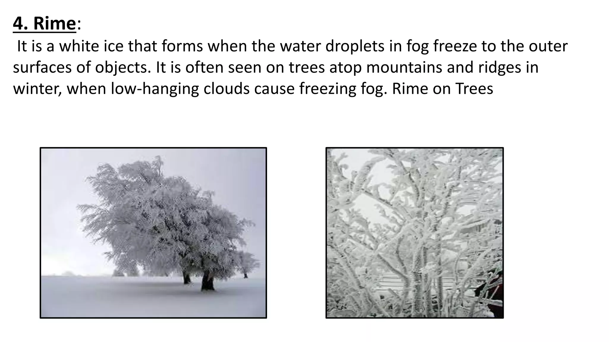 FROMS & TYPES OF PRECIPITATION | PPTX