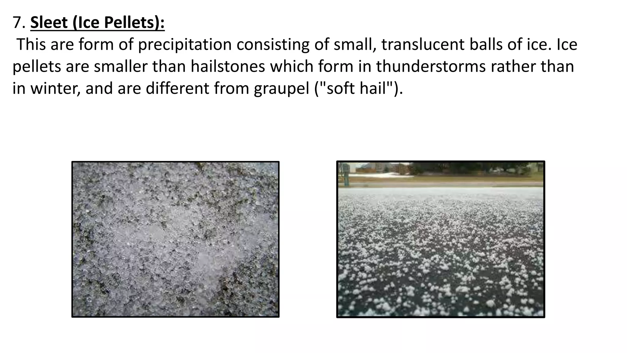 FROMS & TYPES OF PRECIPITATION | PPTX