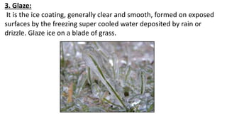 FROMS & TYPES OF PRECIPITATION | PPTX