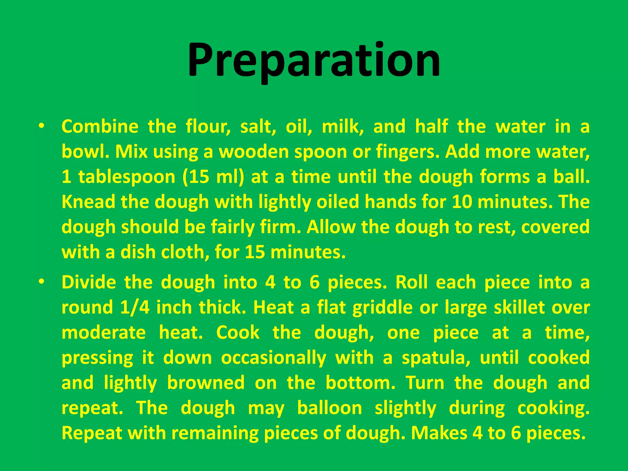 How to prepare Bhakari | PPTX