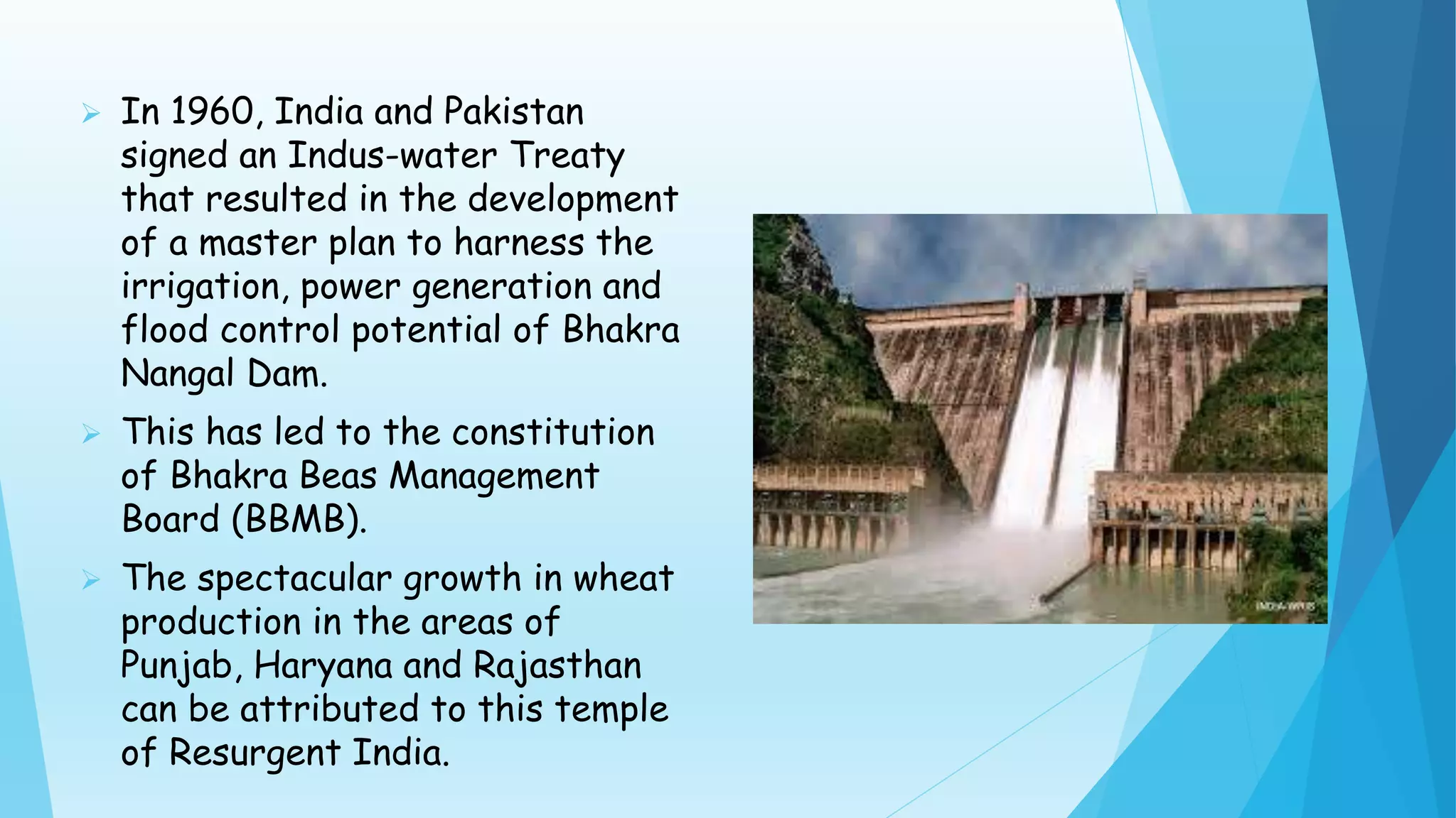 Bhakra dam - Geography project | PPTX