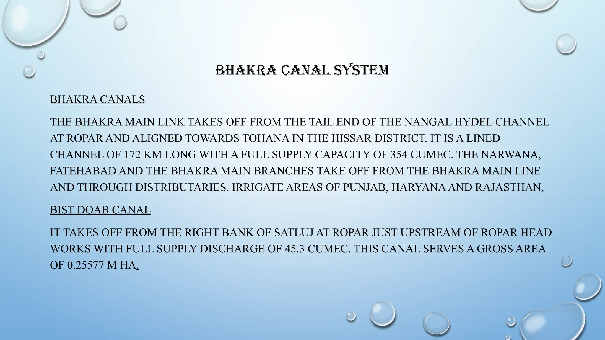 Bhakra Nangal Dam: A Focused Case Study. | PPT