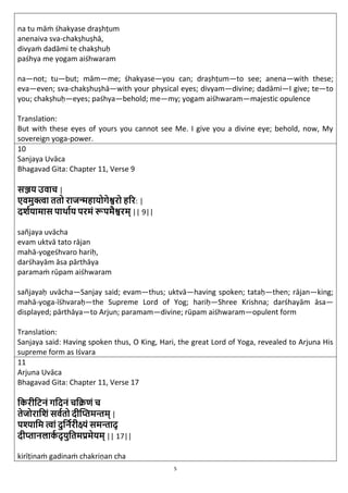 bhakthi yoga chanting-Bhagavad Gita - Song of the Lord Sri Krishna.pdf