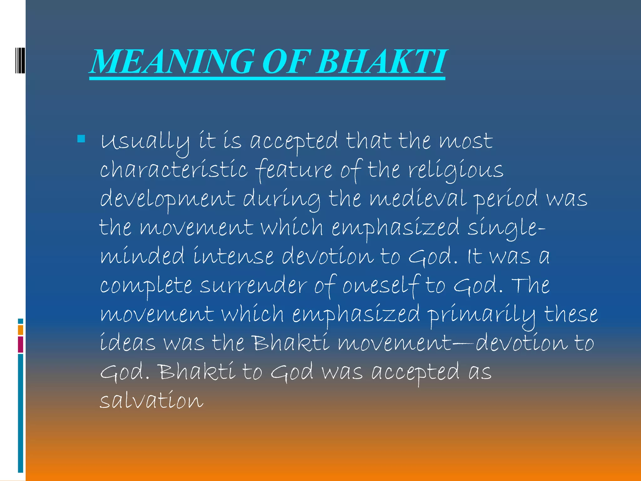 Bhakti movement | PPTX