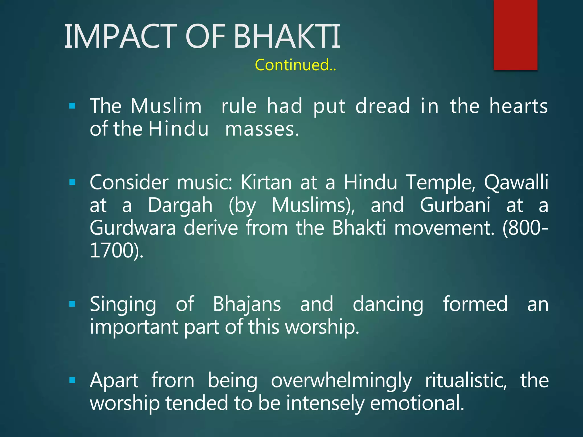 Bhakti Movement | PPTX