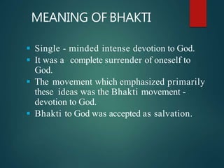Bhakti Movement | PPT
