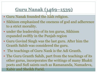 Bhakti movement in india | PPTX | Sikhism | Religion & Spirituality