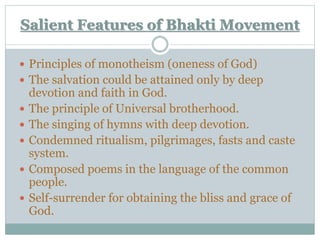 Bhakti movement in india | PPTX | Sikhism | Religion & Spirituality