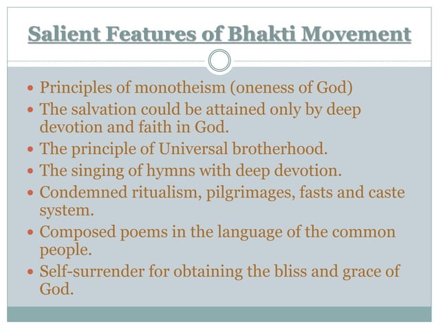 Bhakti movement in india | PPTX | Sikhism | Religion & Spirituality