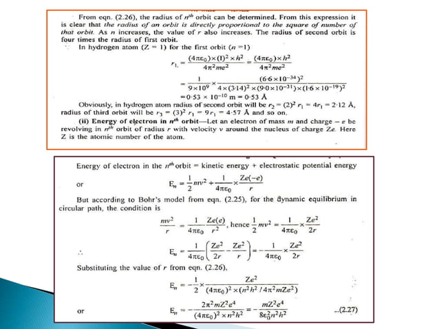 BOHR'S MODEL OF THE ATOMIC AND STABILITY OF ATOM Bhakti yadav | PPT