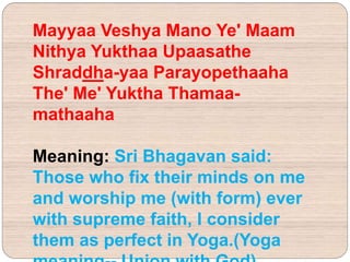 BHAKTI YOGA BRITTO AND YUVRAJ.pptx