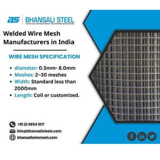 Wire Mesh | Welded Wire Mesh | Titanium Wire Mesh | Hexagonal Wire Mesh | PDF