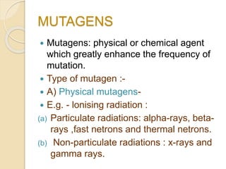 mutation in plant breeding | PPTX