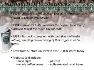 case study on starbucks | PPTX