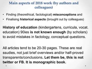 BAHP Estonia. Some aspects of history of Education by E-S Sarv. 24.05. ...