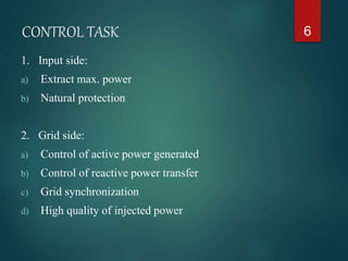 overview of grid structure and synchronization for distributed power generation systems | PPTX