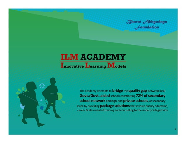ILM Academy - An Initiative by IIM and Harvard graduates | PPT