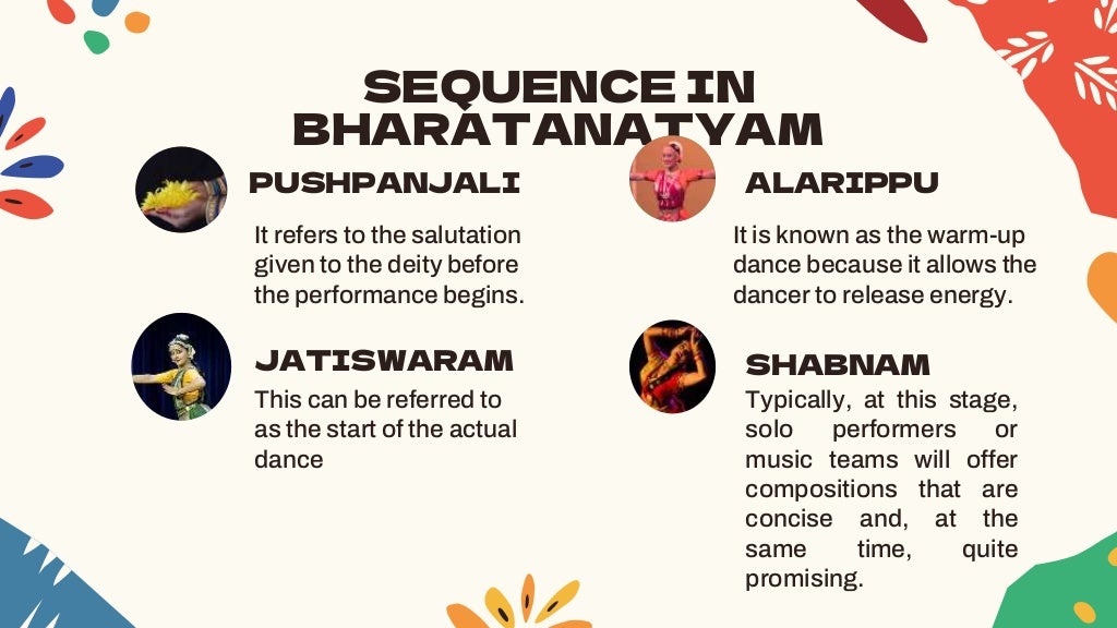 Bharatanatyam - History, Evolution, Stages, and Sequences - Kafqa Academy | PPTX