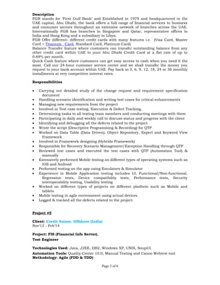 Bharat+anjna test+engineer updated | PDF