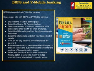Bharat bill payment system | PPTX