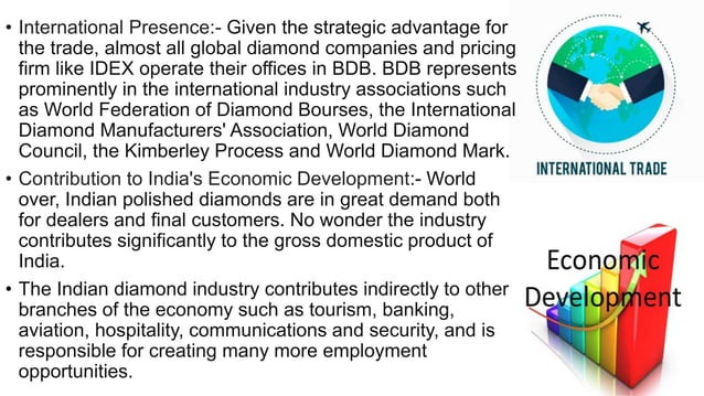 Bharat diamond bourse | PPTX | Commodities | Economy