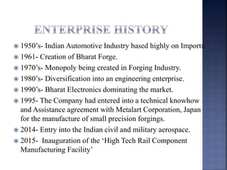 Bharat forge | PPTX