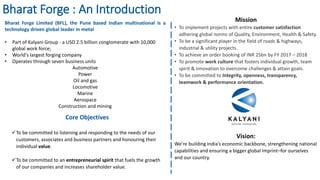 Strategy of Bharat forge | PPTX