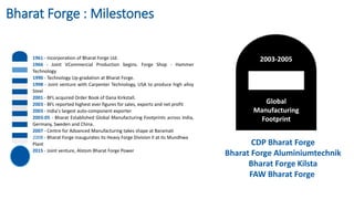 Strategy of Bharat forge | PPTX