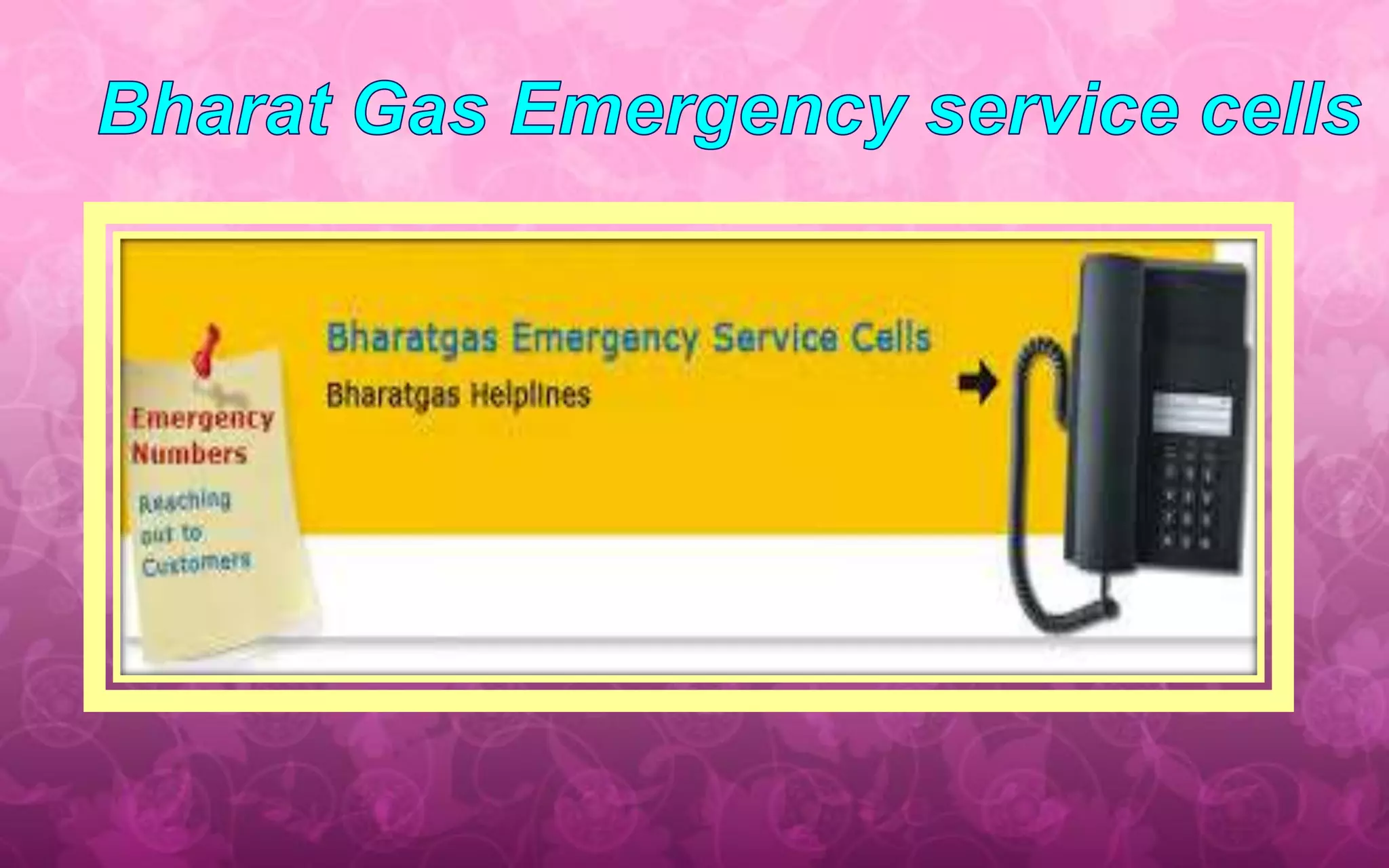 Bharat gas new connection process | PPTX