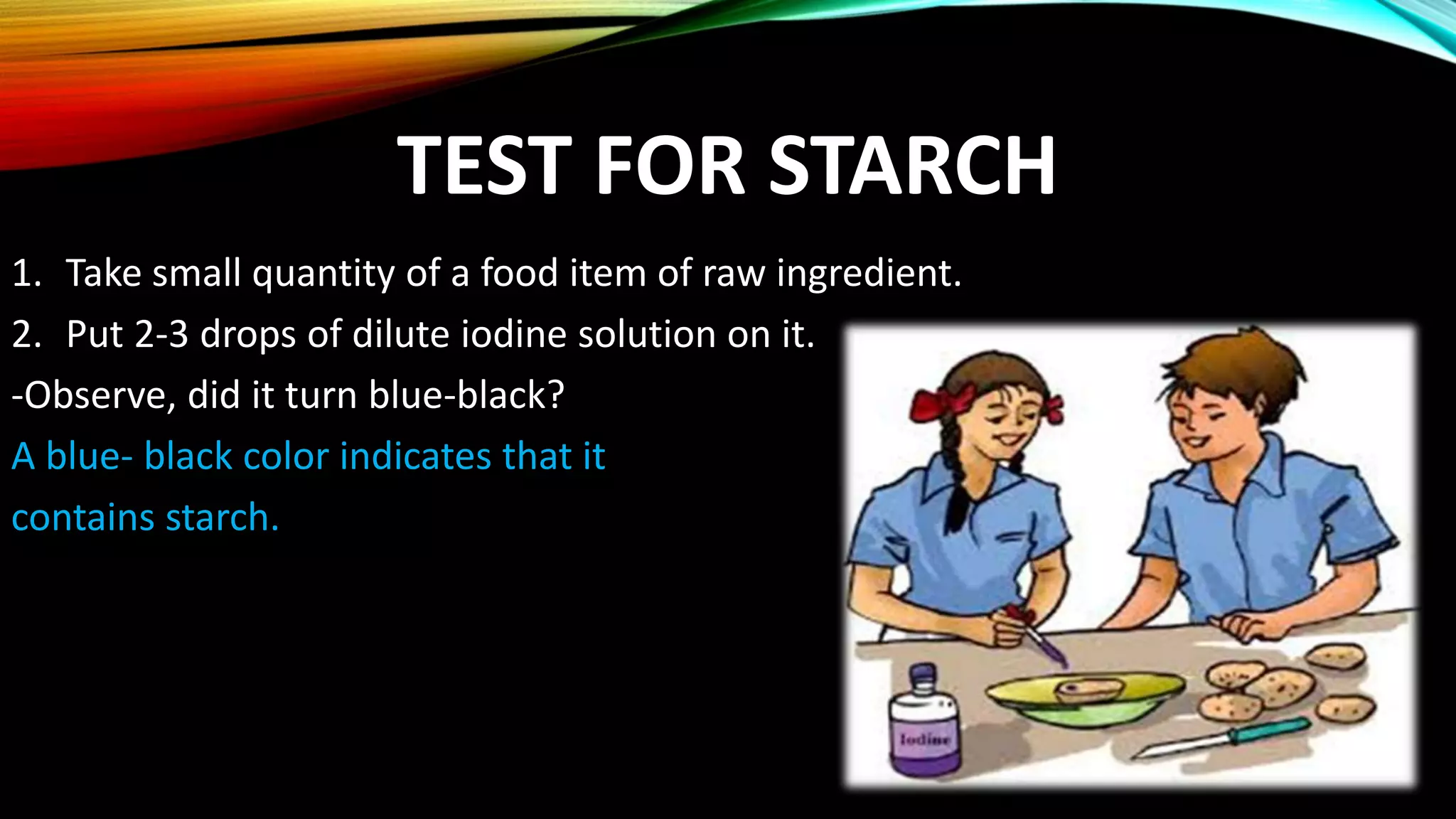 Components of food Class-6th Chapter 2 Science | PPTX