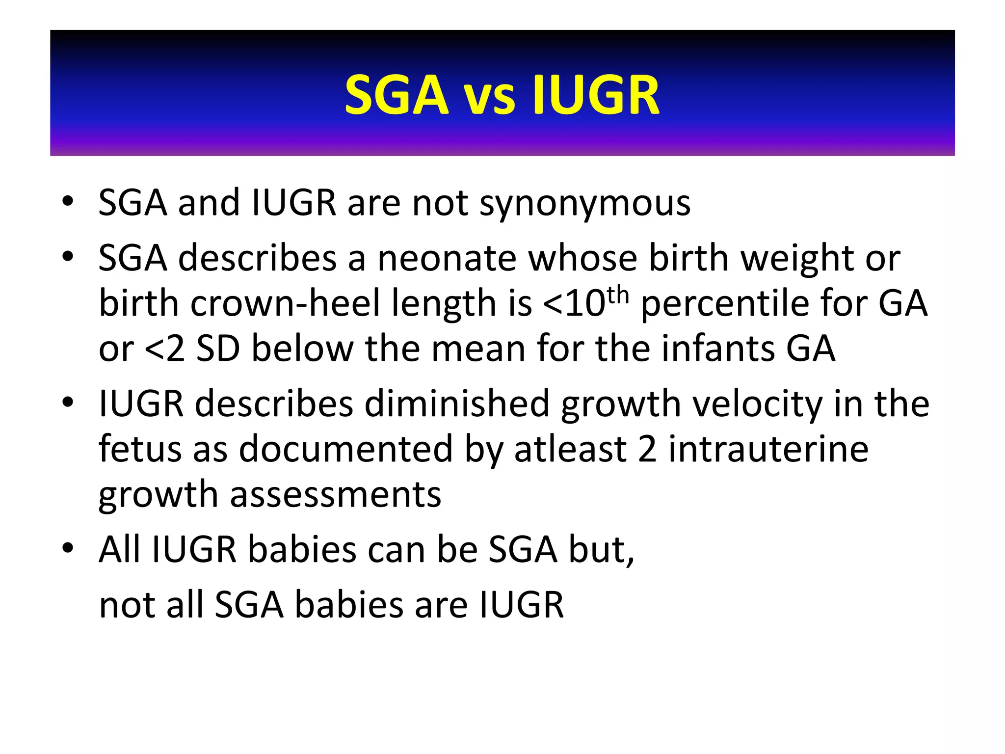 Assessment of Gestational age | PPTX