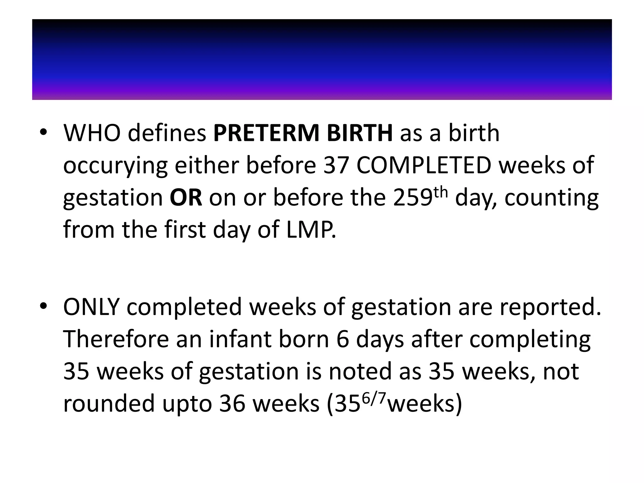 Assessment of Gestational age | PPTX