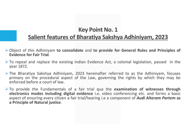 Bharathiya Sakshya Adhiniyam BSA 2024.pptx