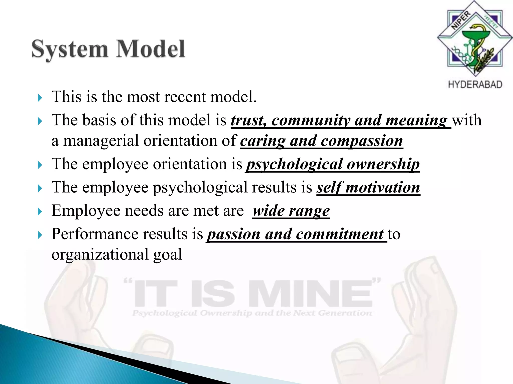 Organizational Behaviour-model (OB Model) | PPTX