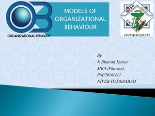 Organizational Behaviour-model (OB Model) | PPTX