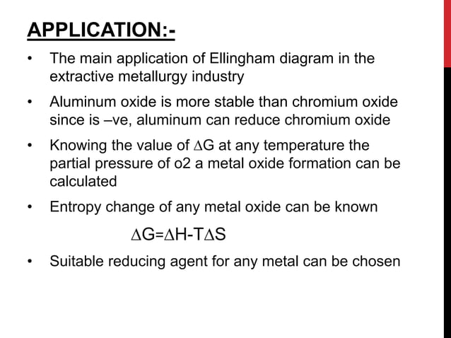 Ellingham diagram PPT BY SAGARNAIK | PPTX